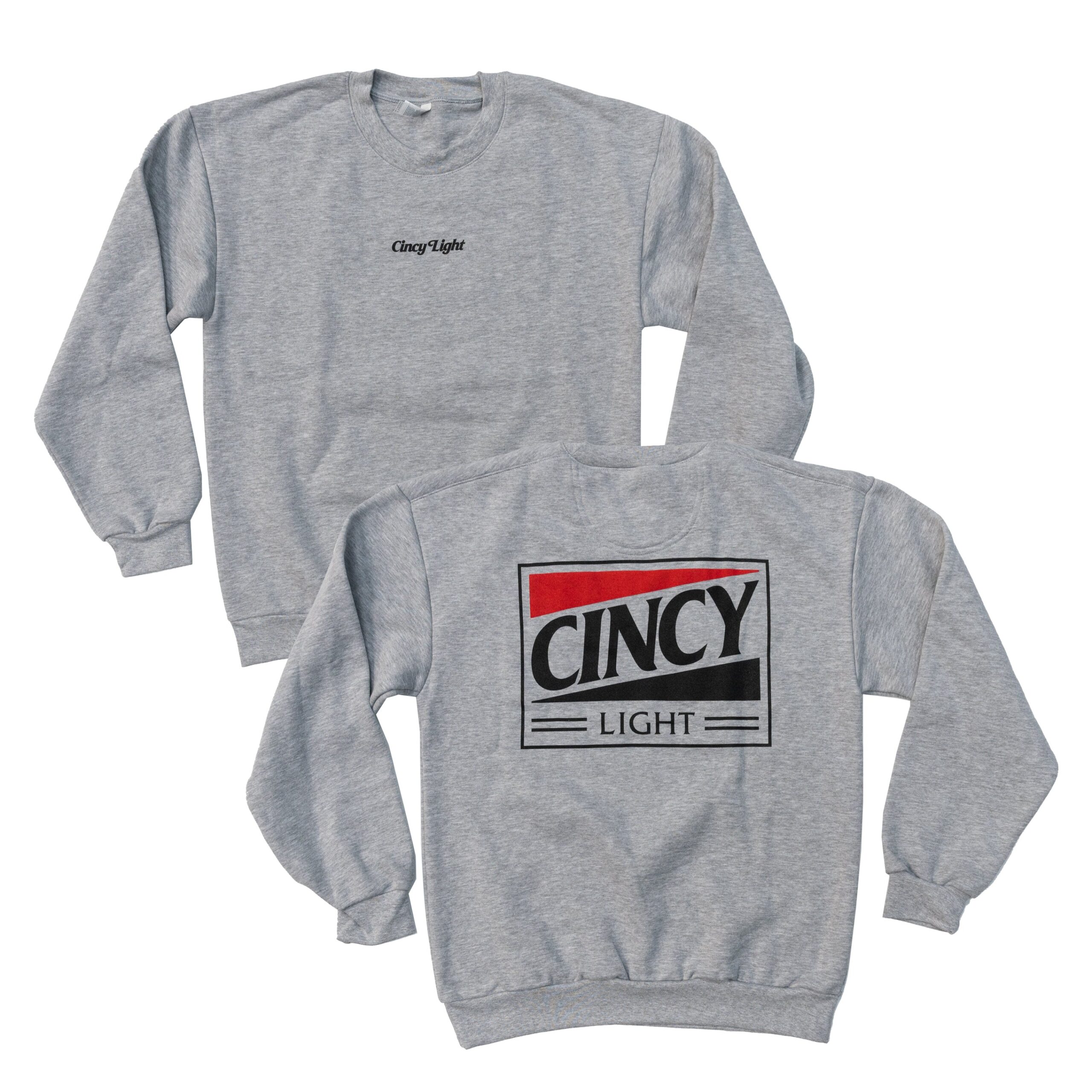 Cincy Light Dive Crew Neck - Cincy Light Lager, A Rhinegeist + Cincy ...